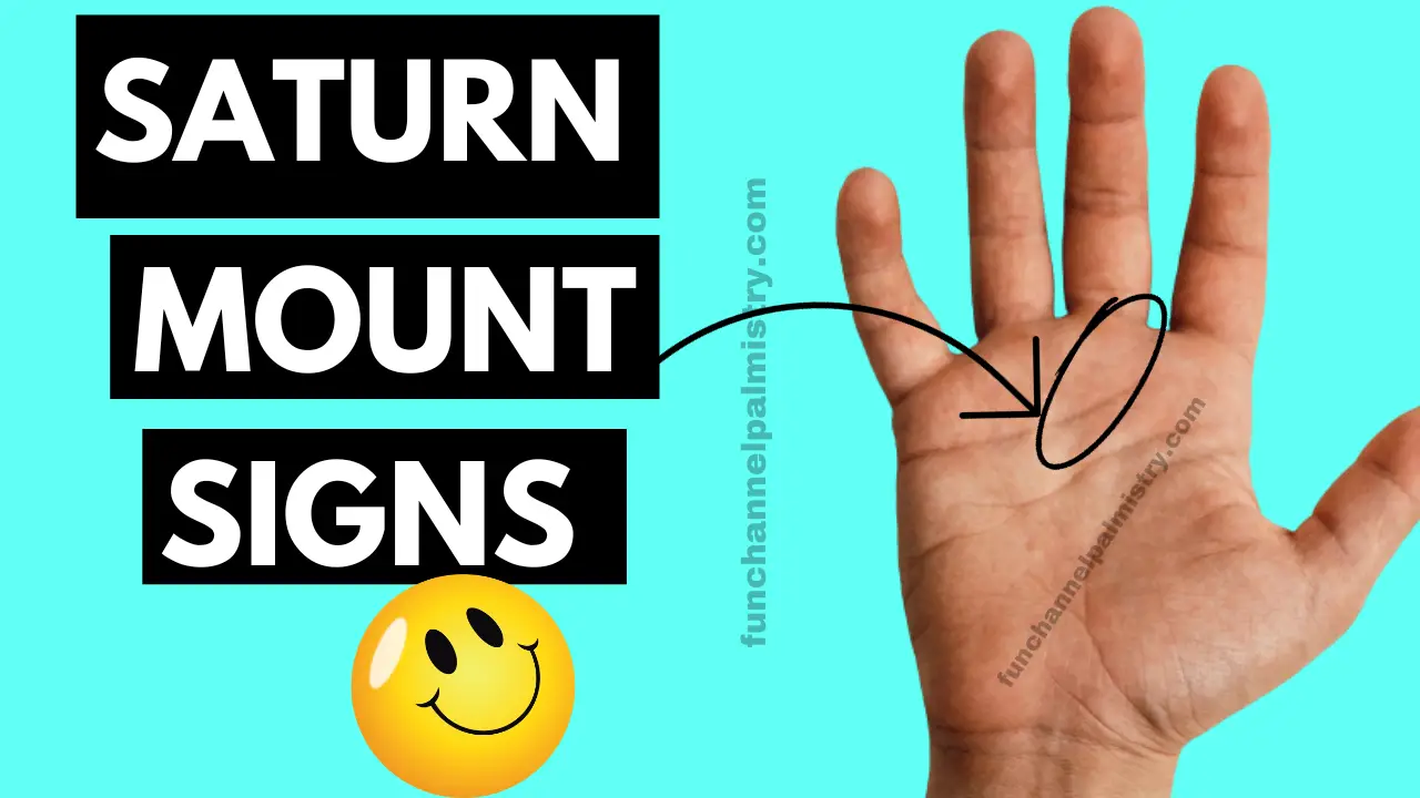 Saturn Mount In Palmistry And Special Signs On Saturn Mount