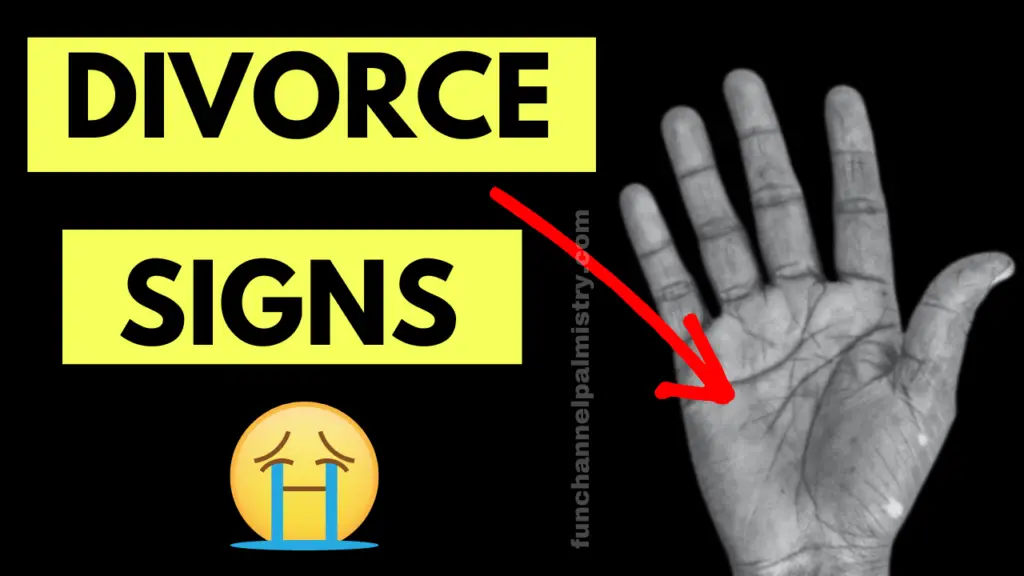 Signs Of A Divorce In Marriage And Separation Lines In Palmistry