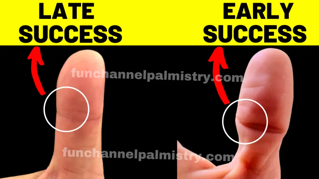 Early Success In Palmistry Or Late Success In Your Life?